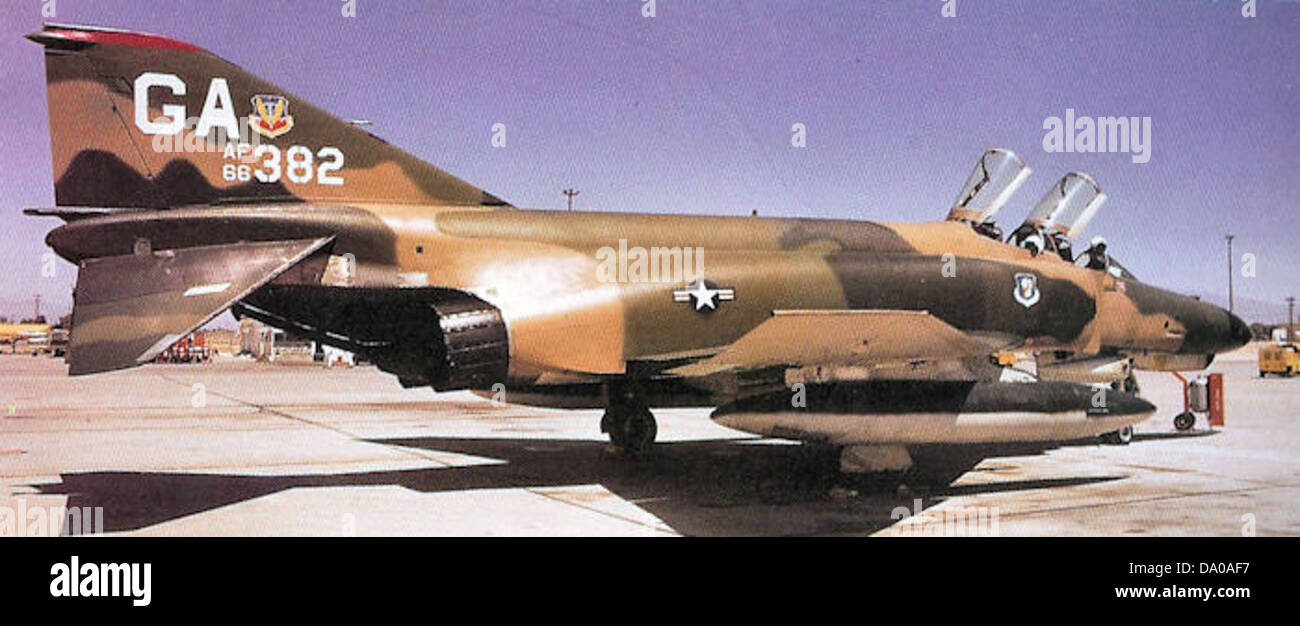 The F-4E-33-MC Phantom II, serial number 66-382, was a versatile ...