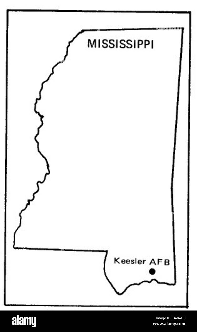 Biloxi mississippi map hi-res stock photography and images - Alamy