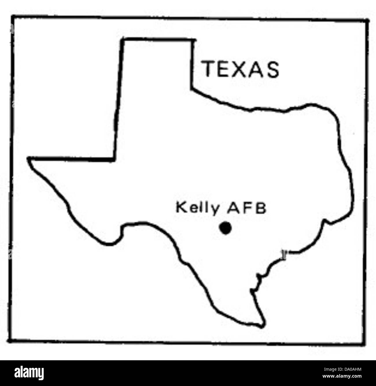 Kelly air force base Black and White Stock Photos & Images - Alamy