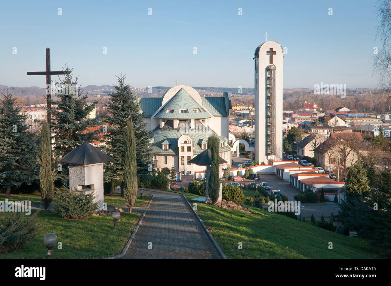 Church of Peter the Apostle parish in Wadowice, Poland Stock Photo - Alamy