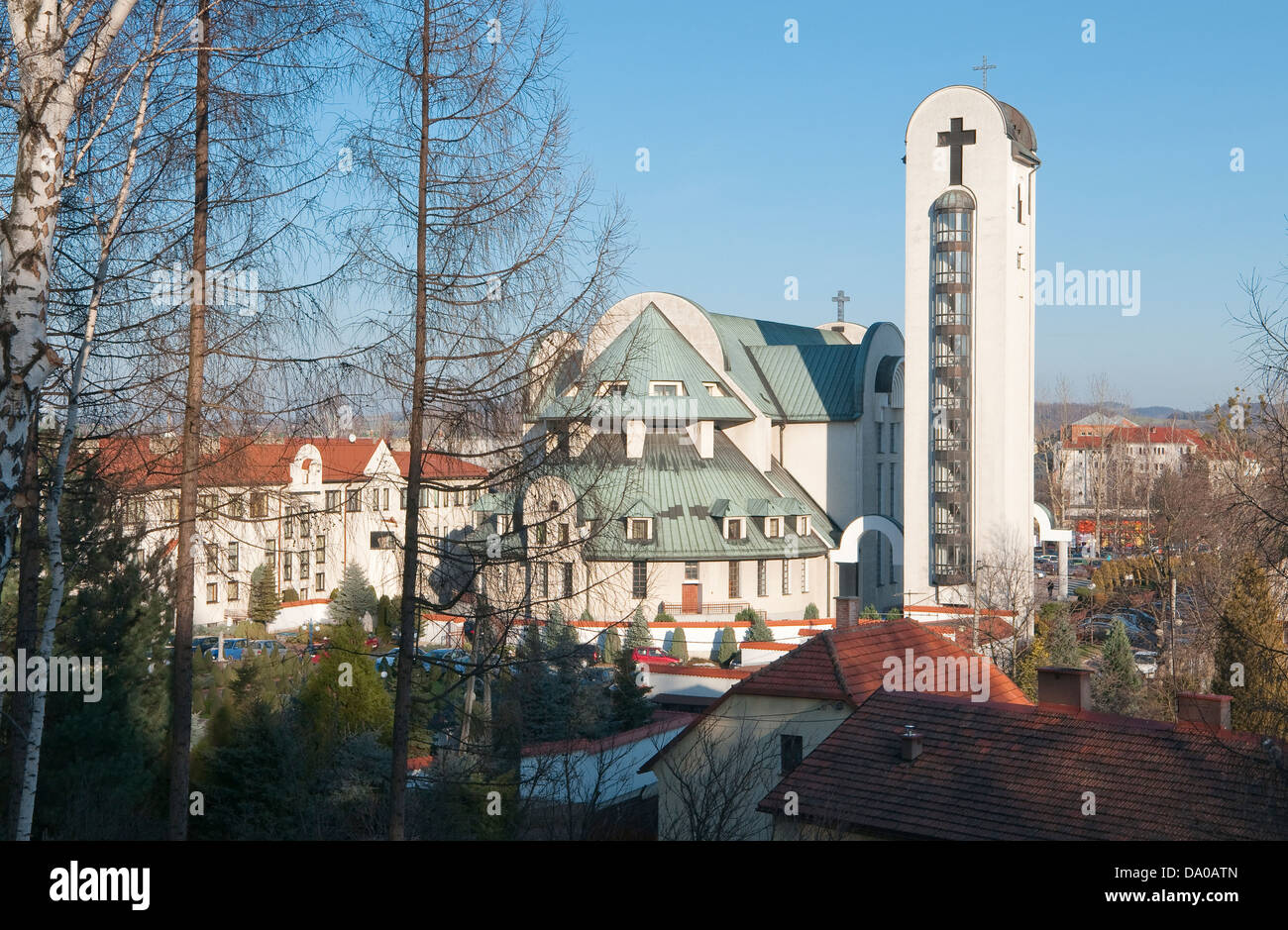 Church of Peter the Apostle parish in Wadowice, Poland Stock Photo - Alamy