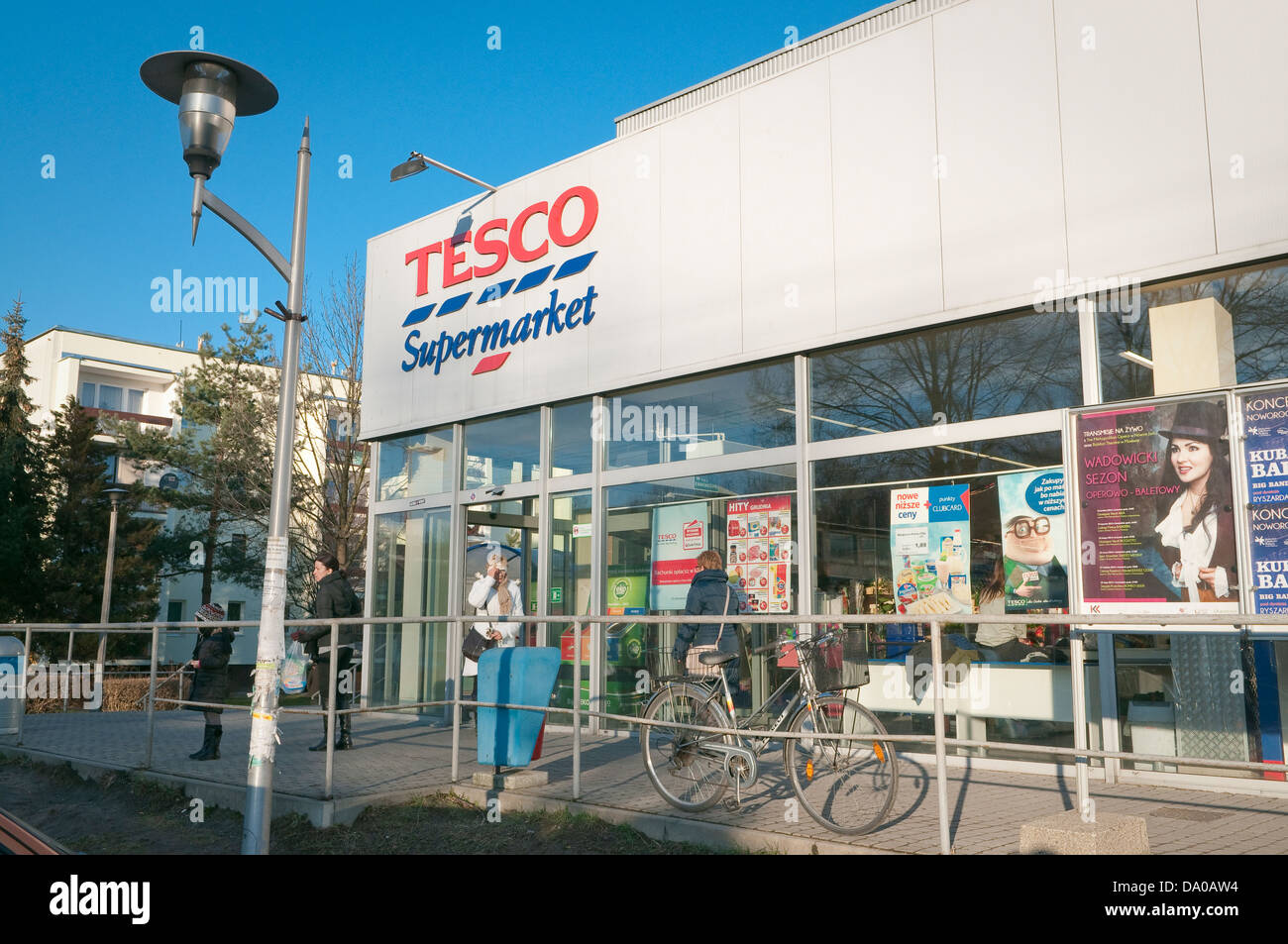 Tesco poland hi-res stock photography and images - Alamy