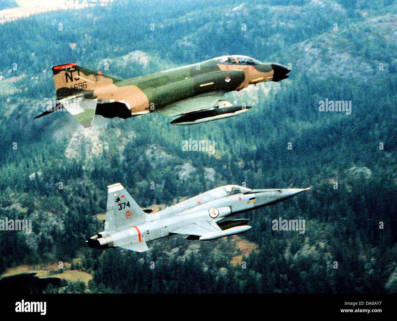 The New Jersey Air National Guard (NJANG) operates F-54 fighter jets in ...