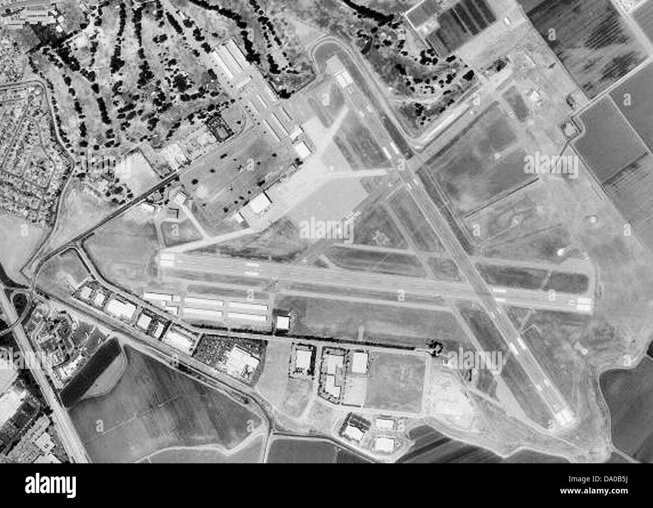 Salinas Municipal Airport in California served as a regional hub for ...