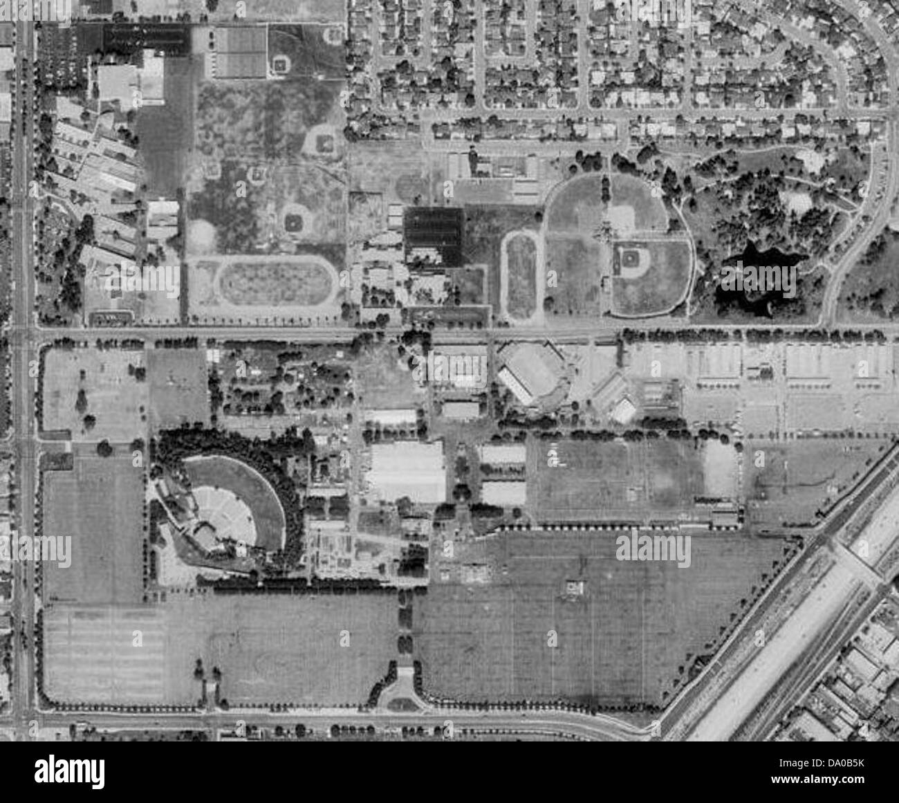 Santa Ana Army Air Base (AAB) in California, originally a World War II ...