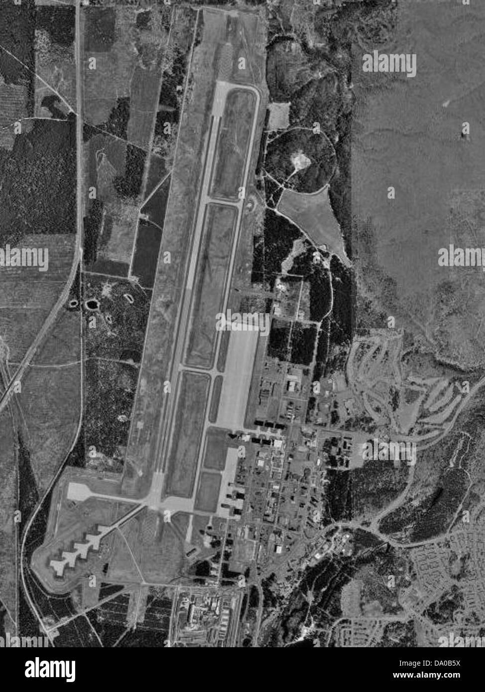 An image of Sawyer Air Force Base, Michigan, on April 28, 1998. The ...