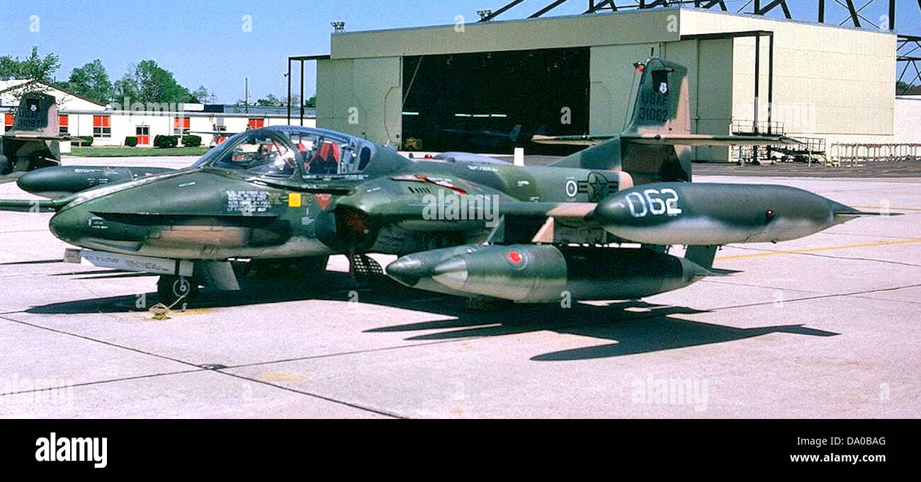 The 103d Tactical Air Support Squadron operated the Cessna A-37B ...