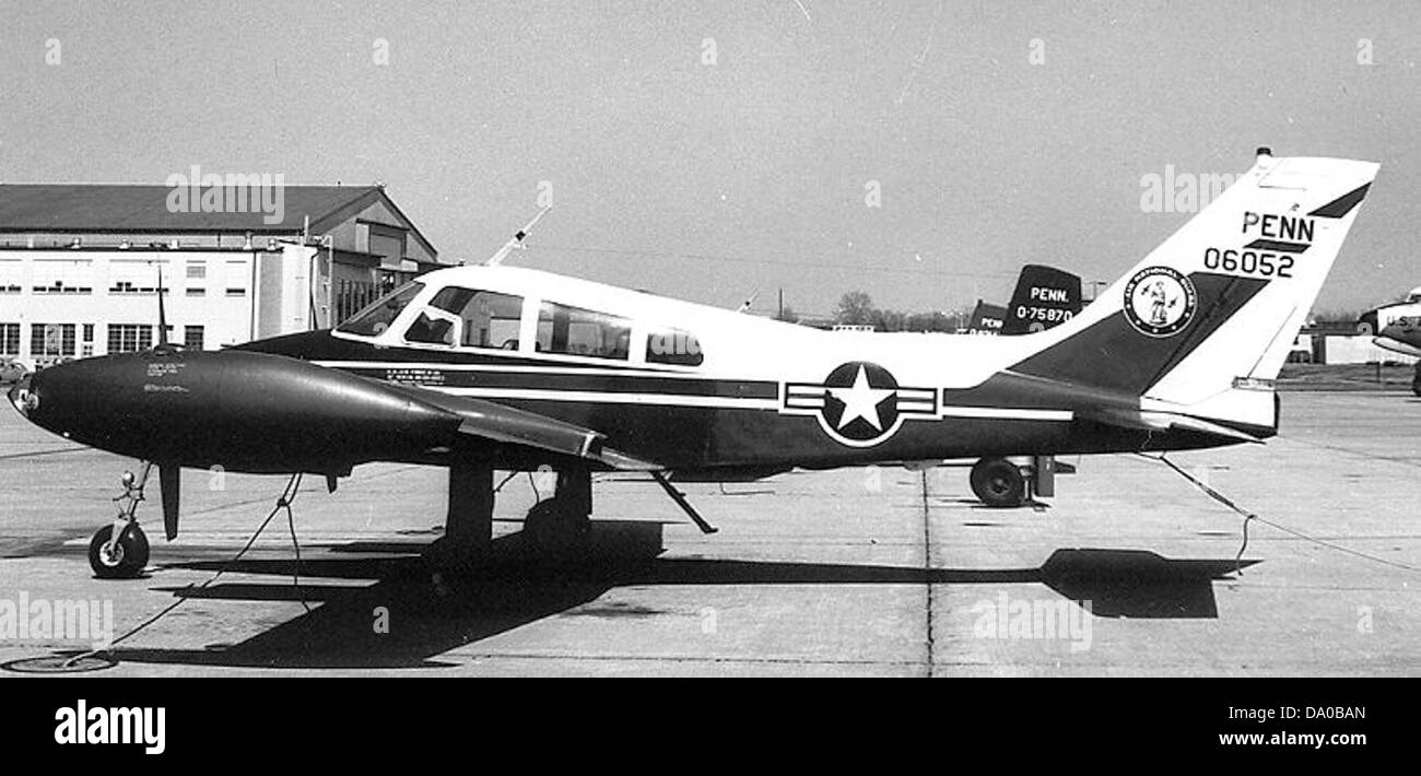 The 103rd Tactical Air Support Squadron operated the U-3A Blue Canoe, a ...