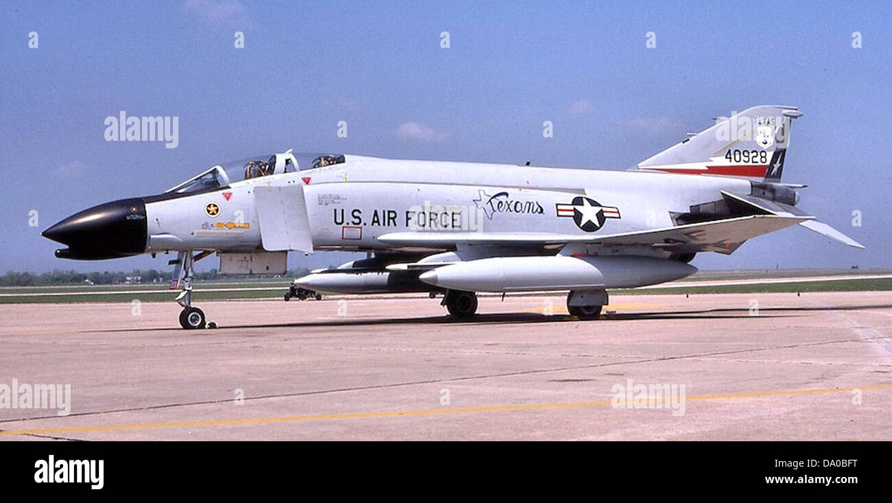 The 111th Fighter Interceptor Squadron operated the McDonnell F-4C ...