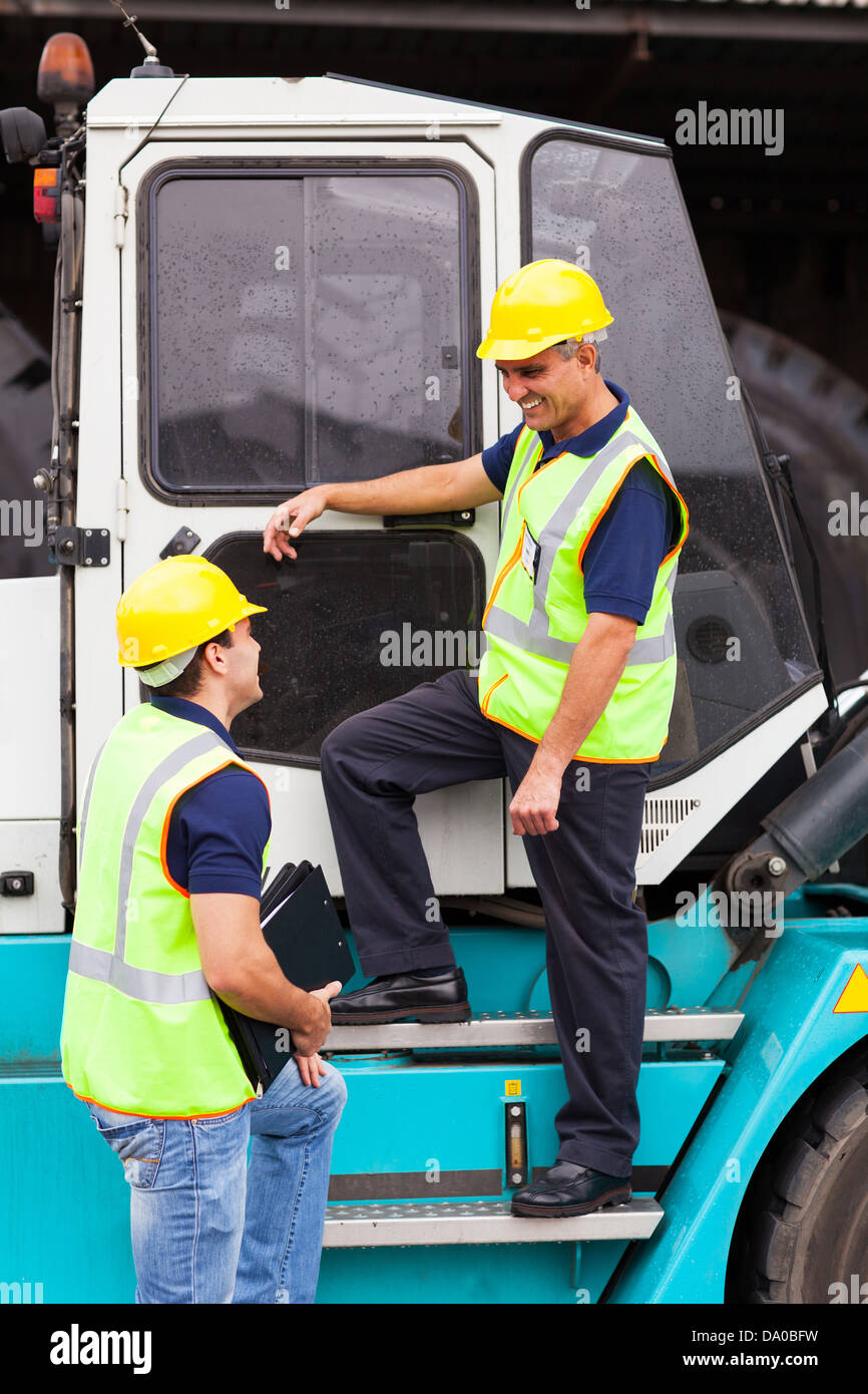 Forklift driver hi-res stock photography and images - Alamy