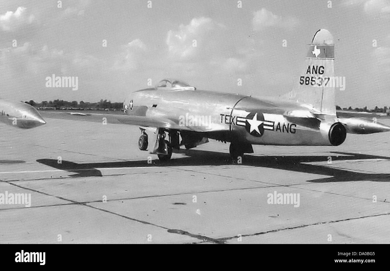 The 111th Fighter Squadron operated the Lockheed P-80B-1-LO Shooting ...