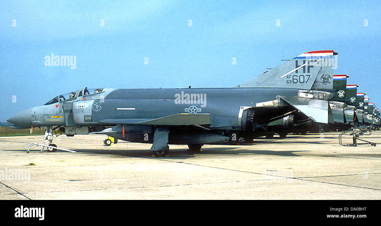 The 113th Tactical Fighter Squadron operated the McDonnell F-4C-20-MC ...