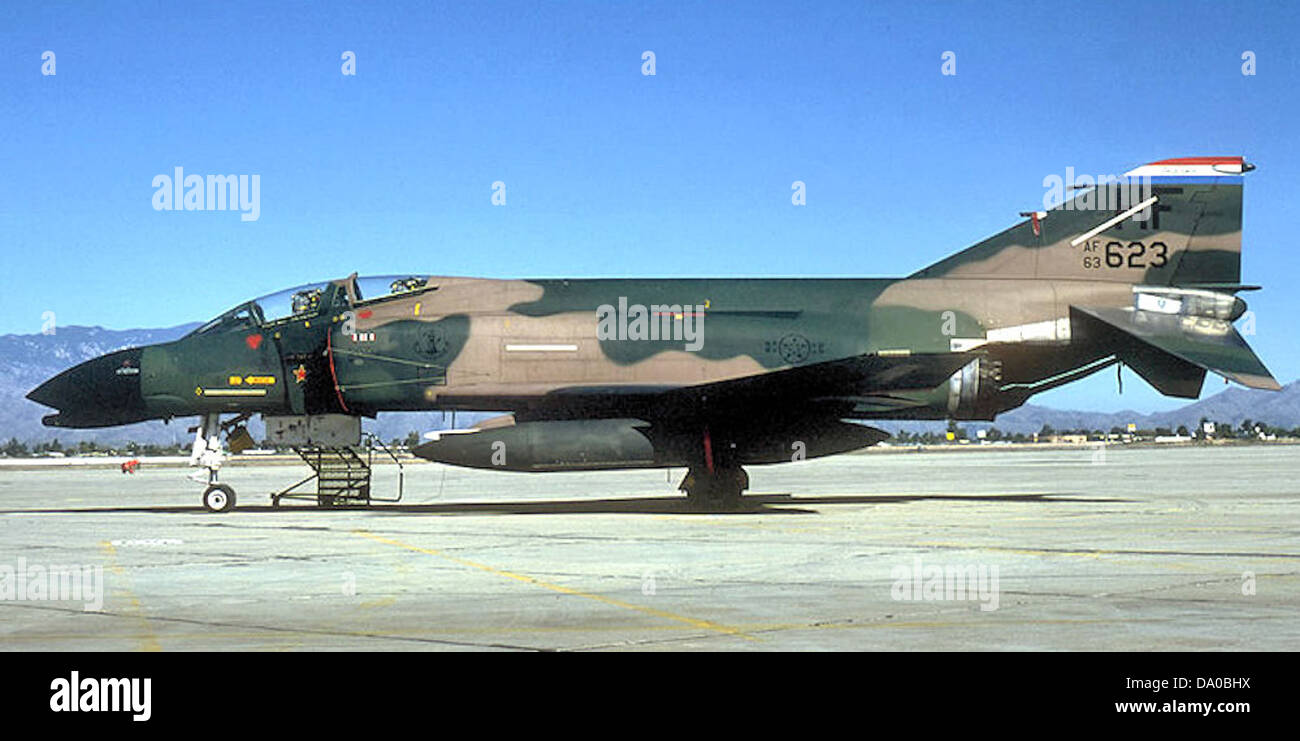 The 113th Tactical Fighter Squadron operated the McDonnell F-4C Phantom ...