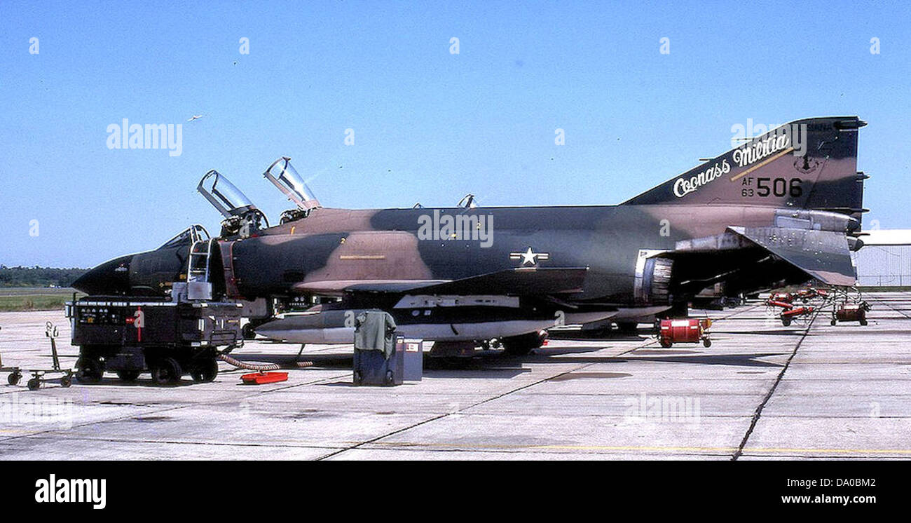 The 122nd Tactical Fighter Squadron flew the McDonnell F-4C-18-MC ...