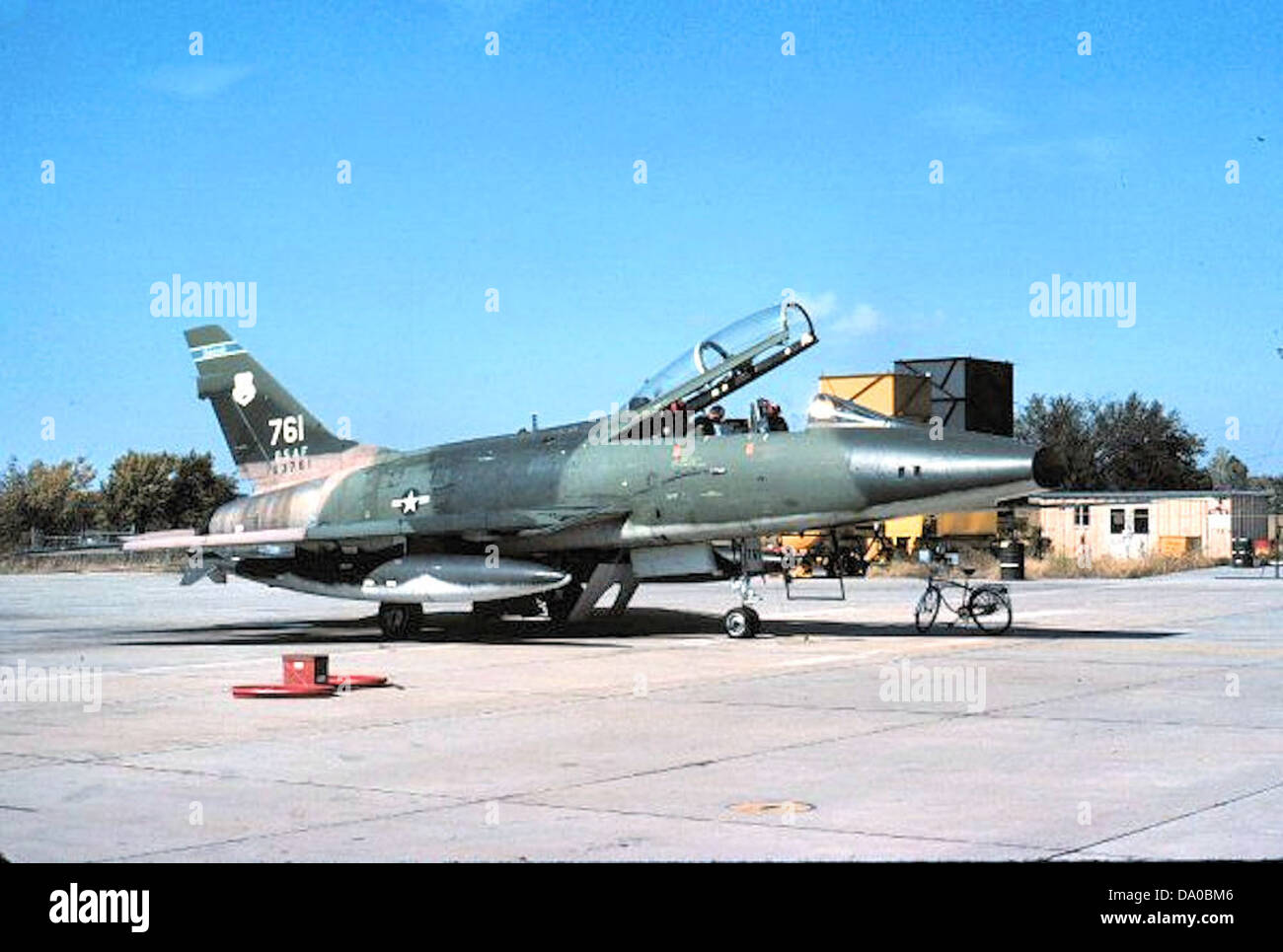 The 122nd Tactical Fighter Squadron operated the North American F-100F ...