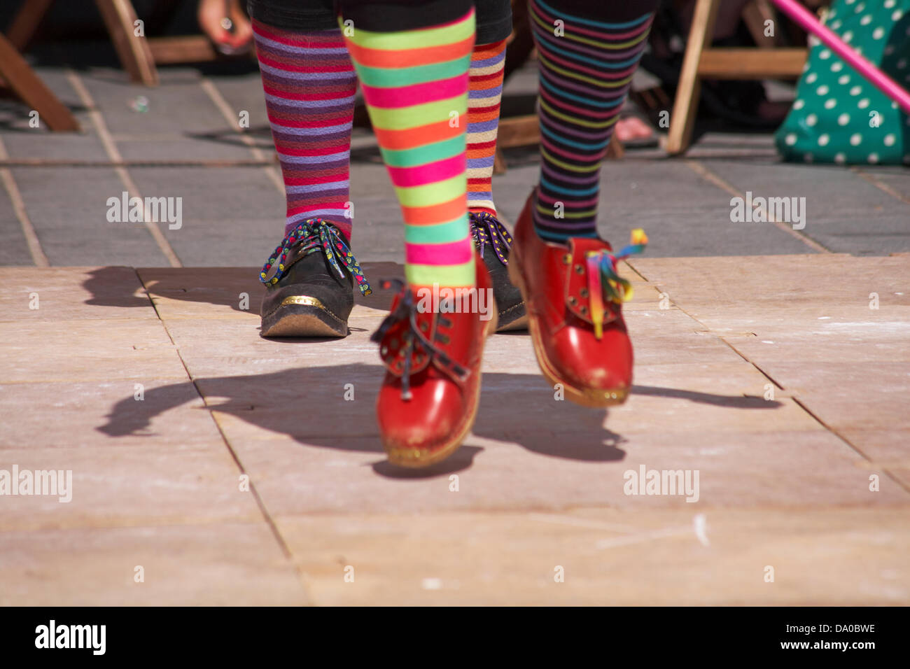 British clog shoes hi-res stock photography and images - Alamy