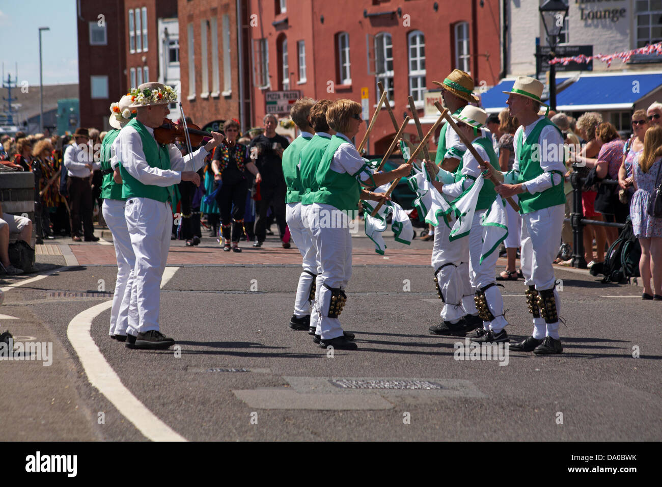 Poole, Dorset, UK. 29th June, 2013. Folk Festival for Poole, an ...