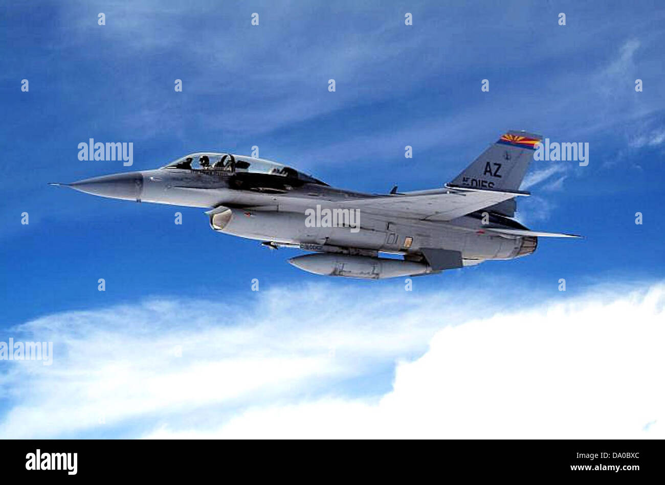 The 152nd Fighter Squadron operates the F-16D Block 42, serial 88-0156 ...