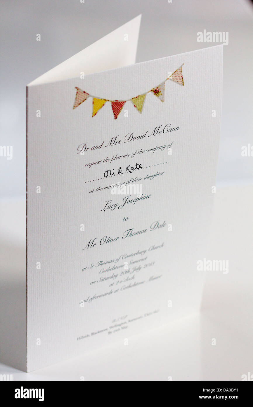 Wedding invitation invite hi-res stock photography and images - Alamy