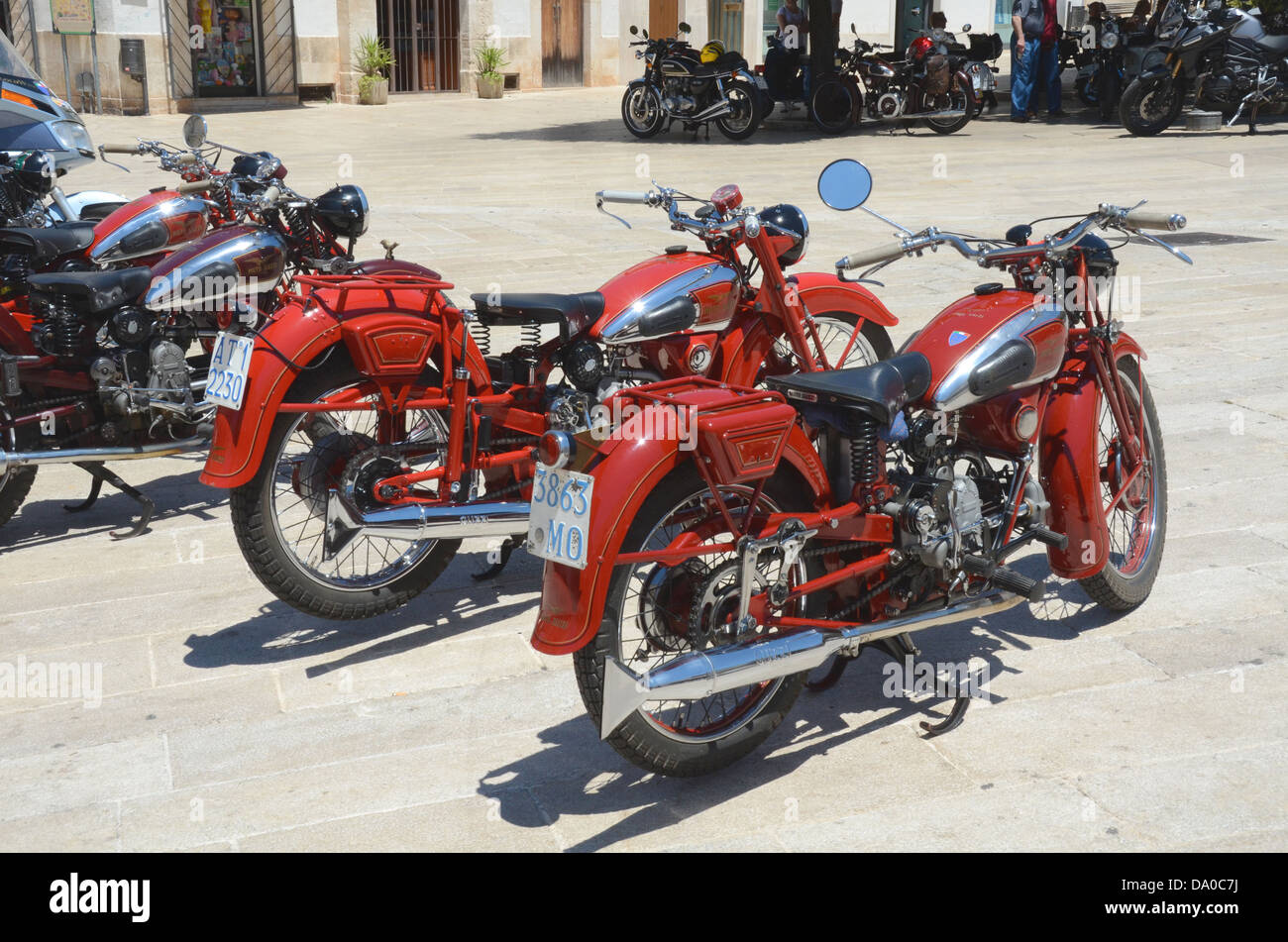 Vintage italian motorcycles hi-res stock photography and images - Alamy