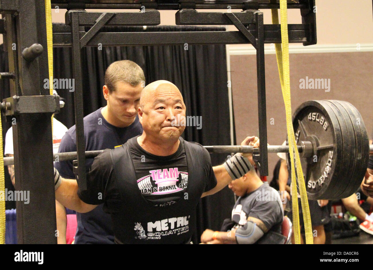 Keith from San Jose, California, age 54 competes in the USPA North ...