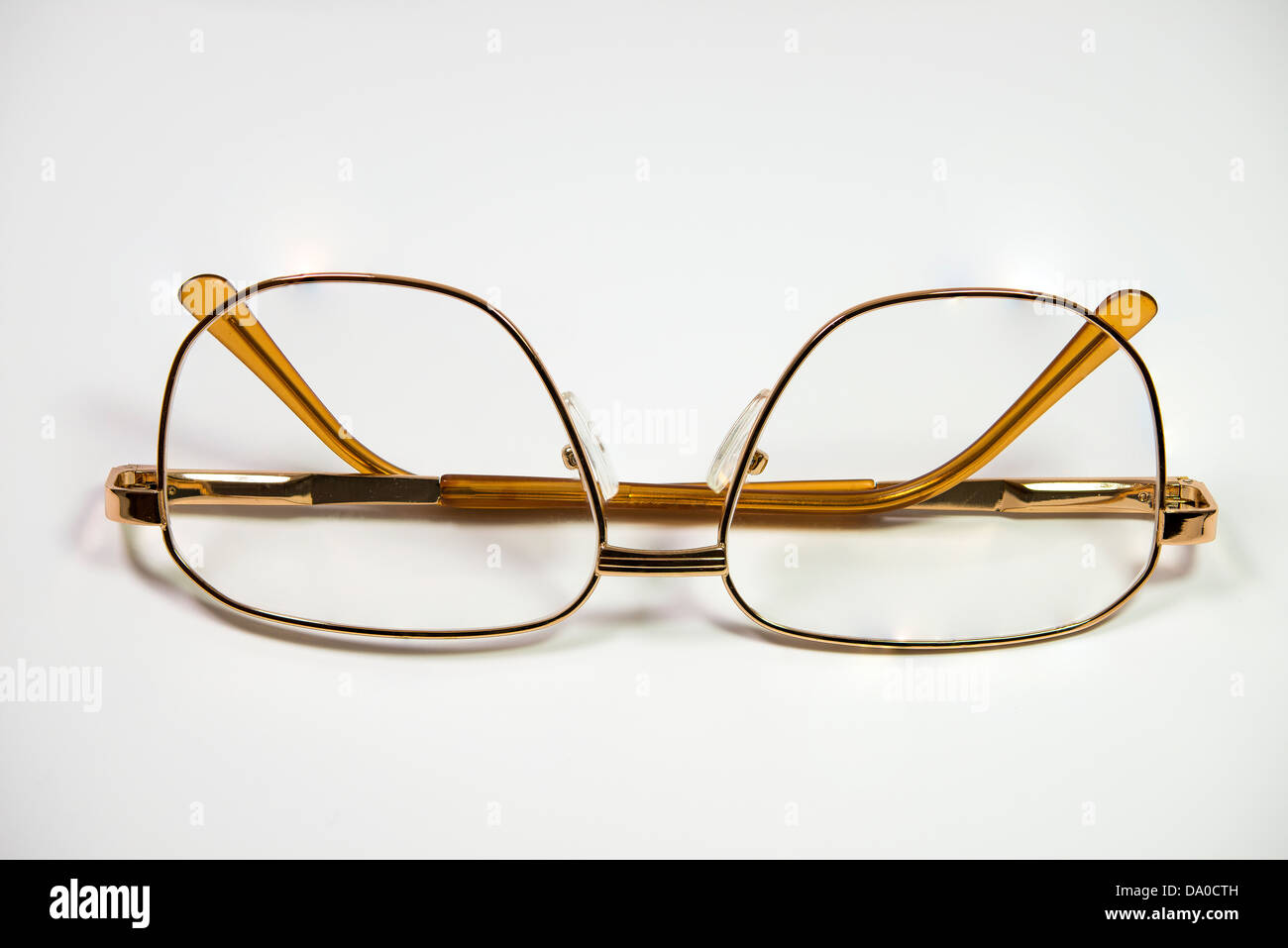 Simple Reading Glasses Stock Photo - Alamy