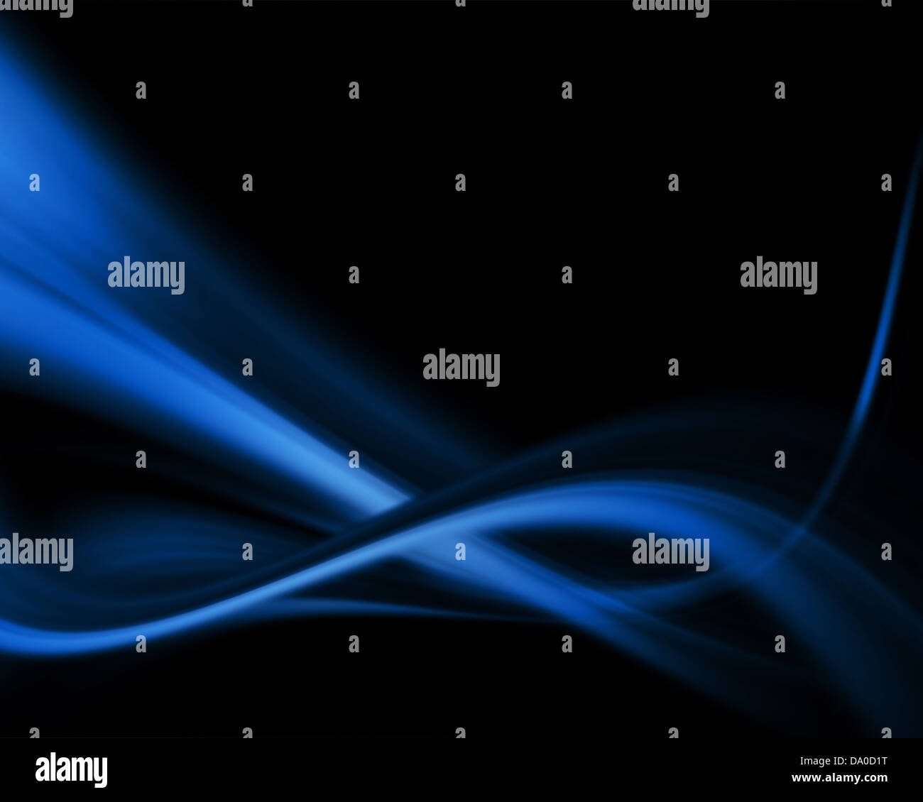 Abstract flowing background in shades of blue Stock Photo - Alamy