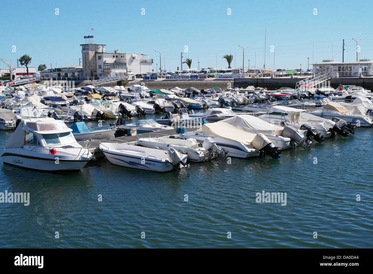 Harbor of Faro, Portugal, Algarve Stock Photo - Alamy