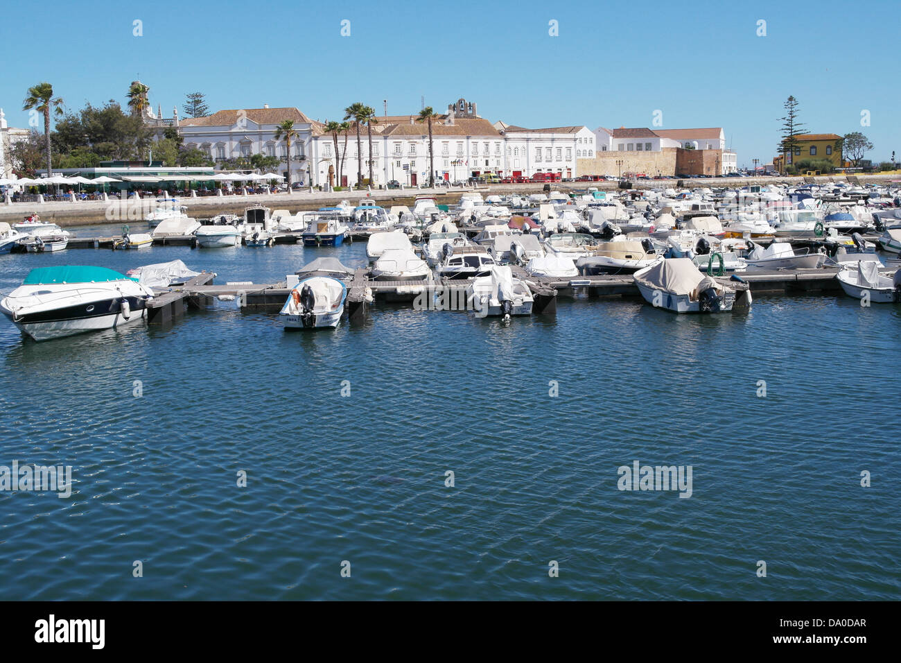 Harbor of Faro, Portugal, Algarve Stock Photo - Alamy