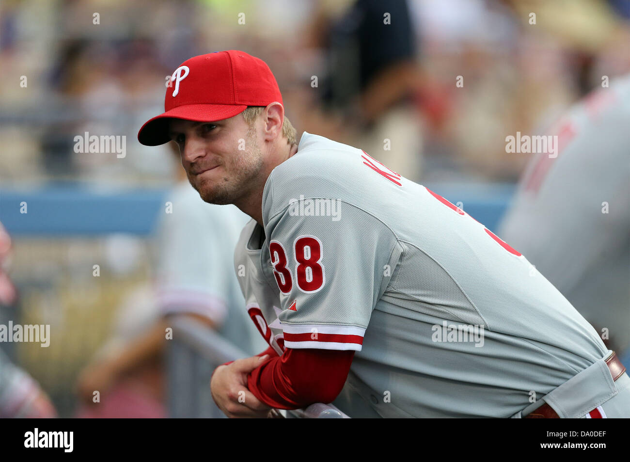 Philadelphia phillies pitcher kyle kendrick hi-res stock photography ...
