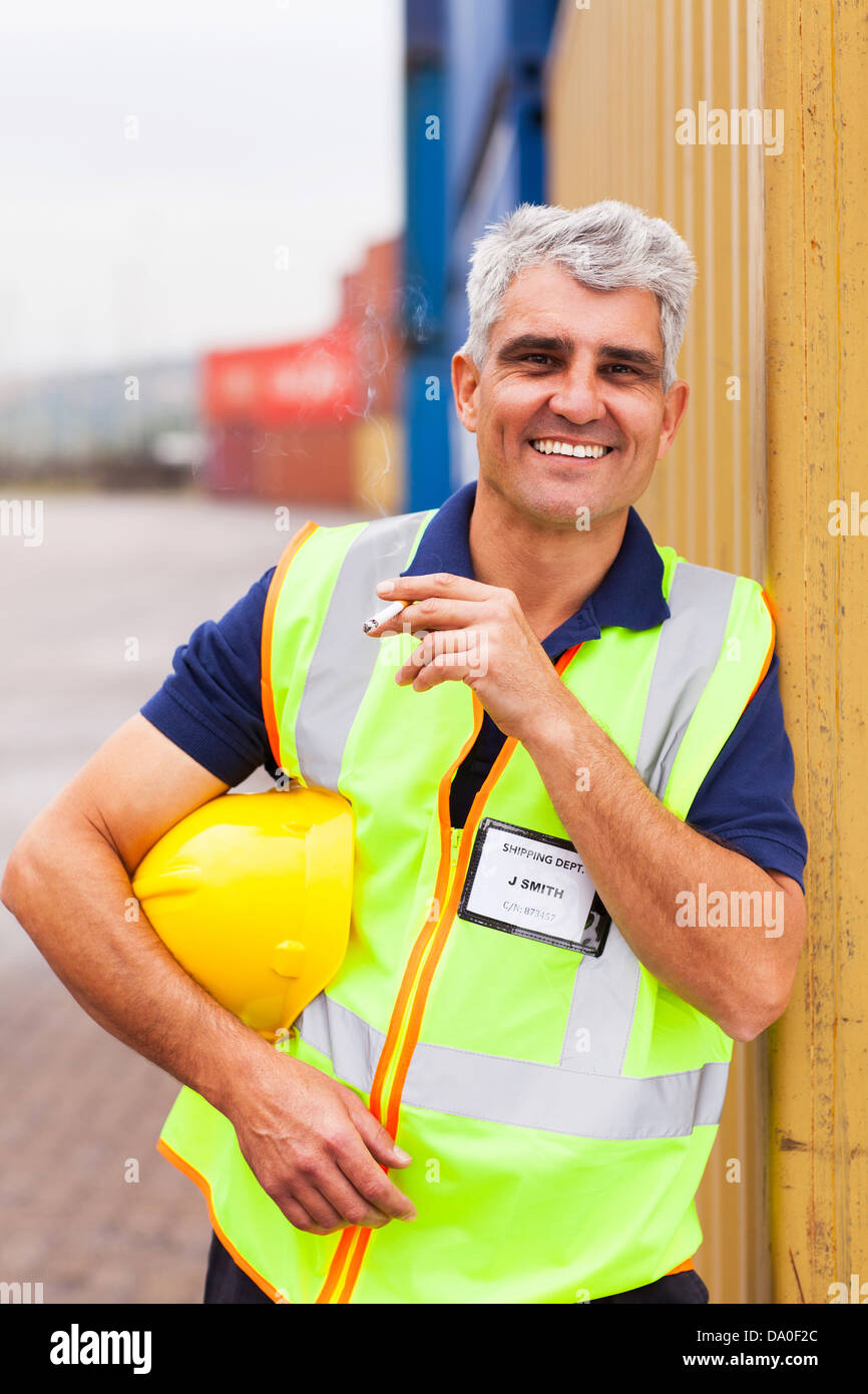 Smoking at work hi-res stock photography and images - Alamy