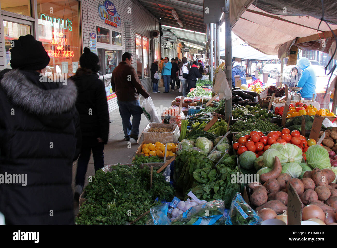 Italian market 9th street philadelphia hi-res stock photography and ...