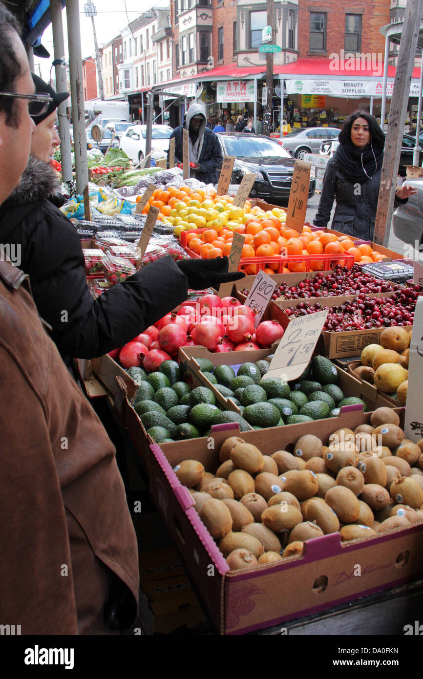Italian market 9th street philadelphia hi-res stock photography and ...