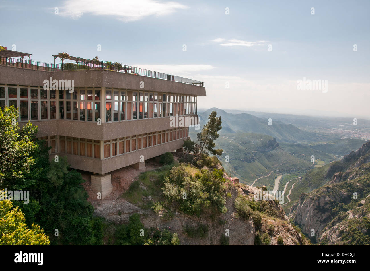 views from Montserrat in Barcelona Stock Photo - Alamy