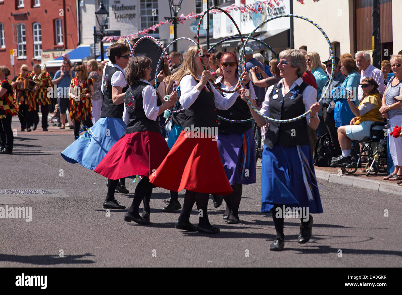 Poole, Dorset, UK 29 June 2013. Folk Festival for Poole, an exciting ...