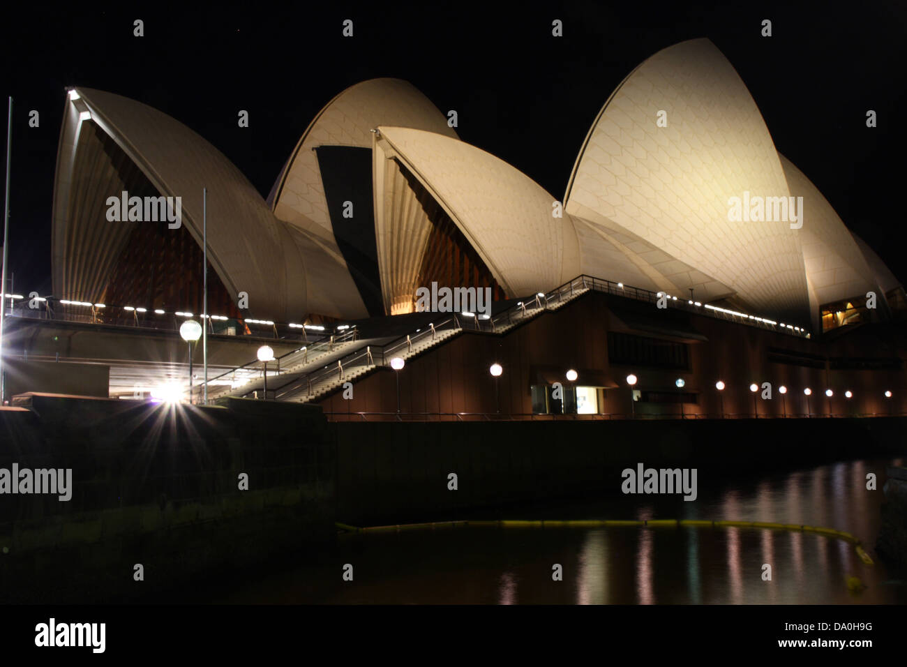 Sydney Opera House at Night Stock Photo - Alamy