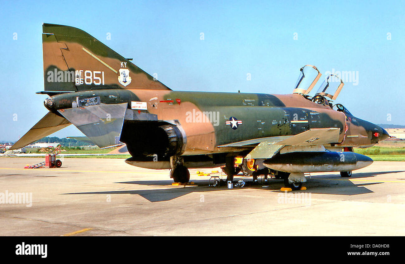 The 165th Tactical Reconnaissance Squadron used the McDonnell RF-4C ...