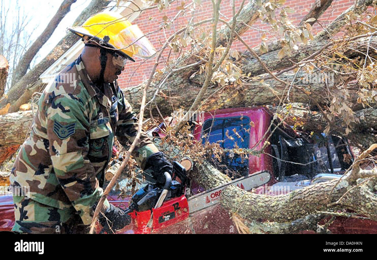 The 172d Civil Engineer Squadron (CES) was deployed during Hurricane ...