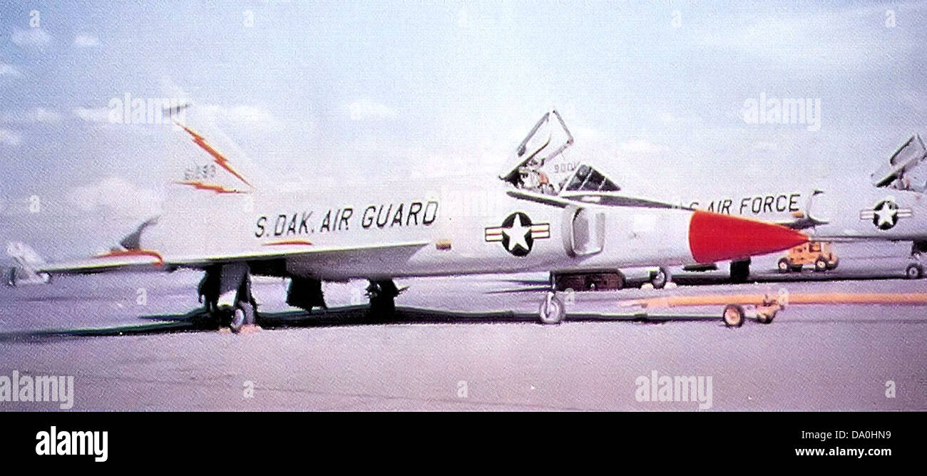 The 175th Tactical Fighter Squadron operated the Convair F-102A-70-CO ...