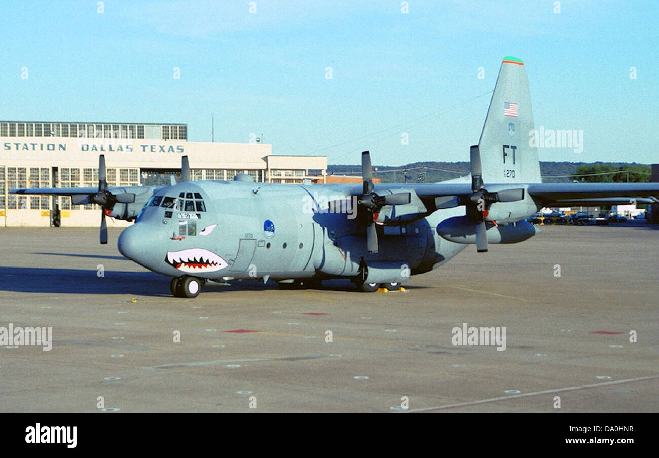 The 181st Airlift Squadron operates the Lockheed C-130E-LM Hercules ...