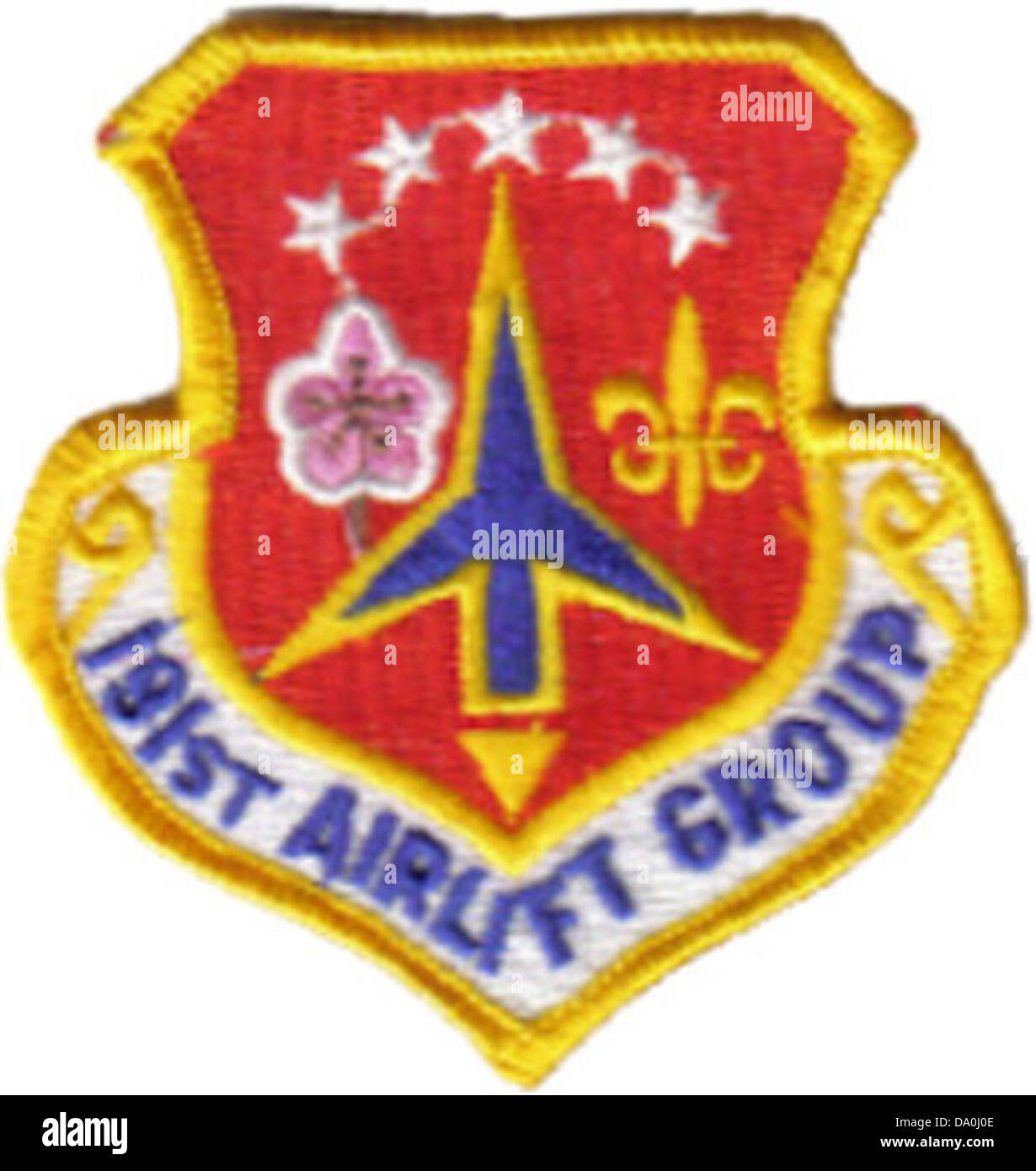 The emblem of the 191st Airlift Group represents the squadron's ...
