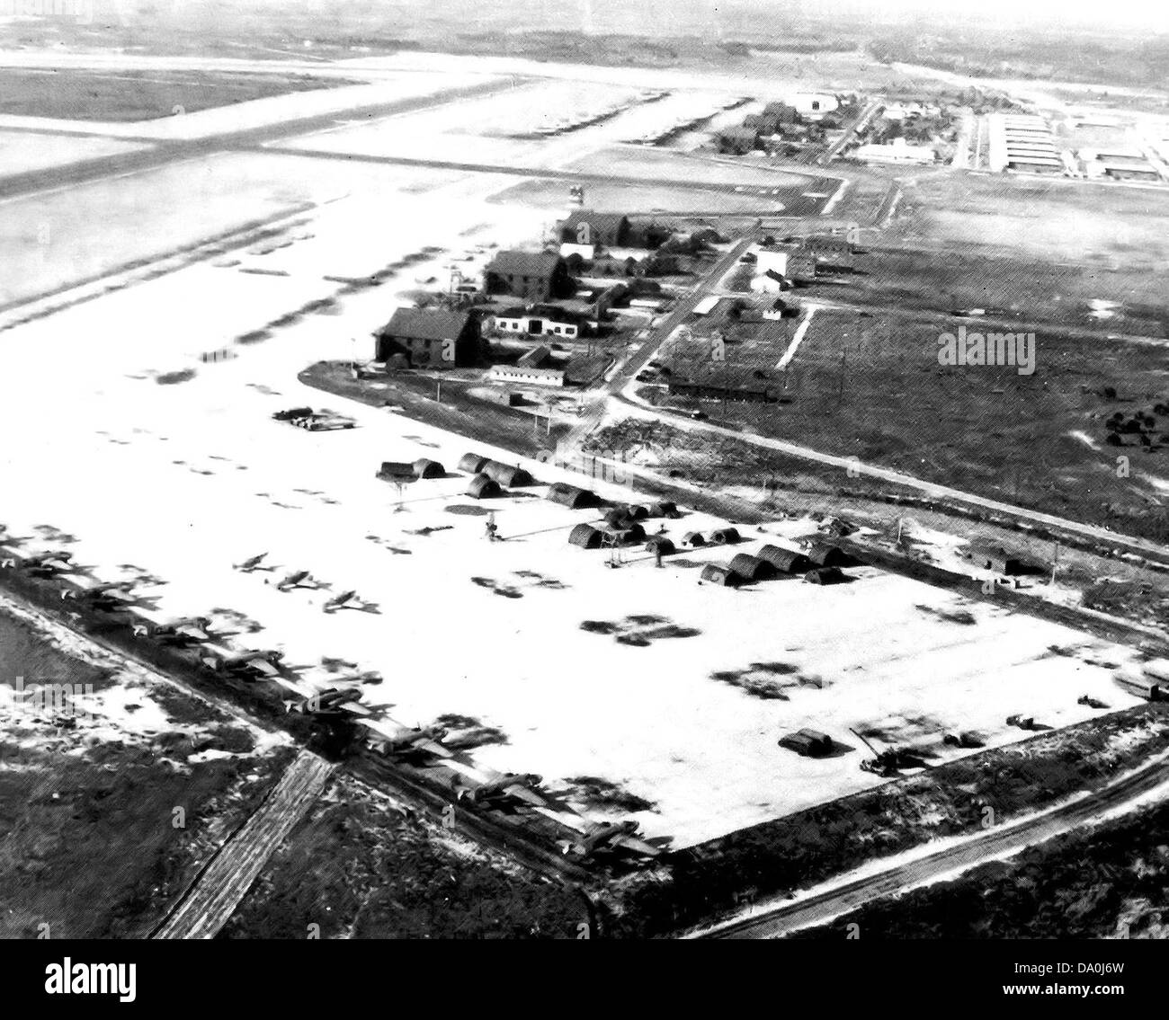 Boca Raton Army Airfield - Flightline - 1944 Stock Photo - Alamy