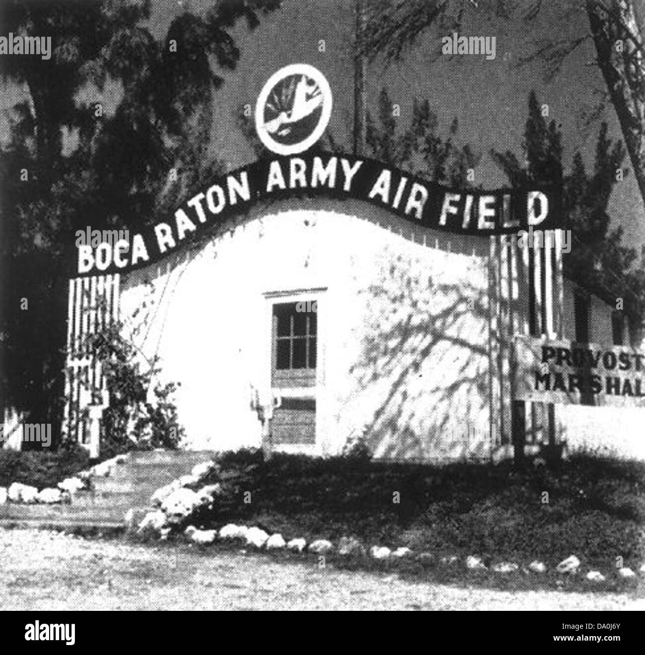 World war ii era military base Black and White Stock Photos & Images ...