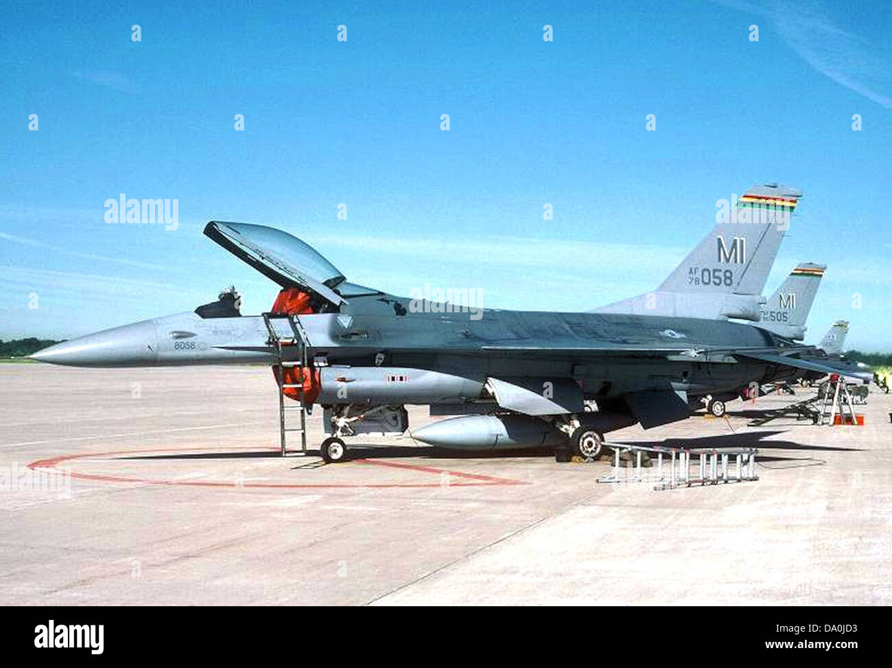 The 107th Fighter Squadron of the Michigan Air National Guard operates ...
