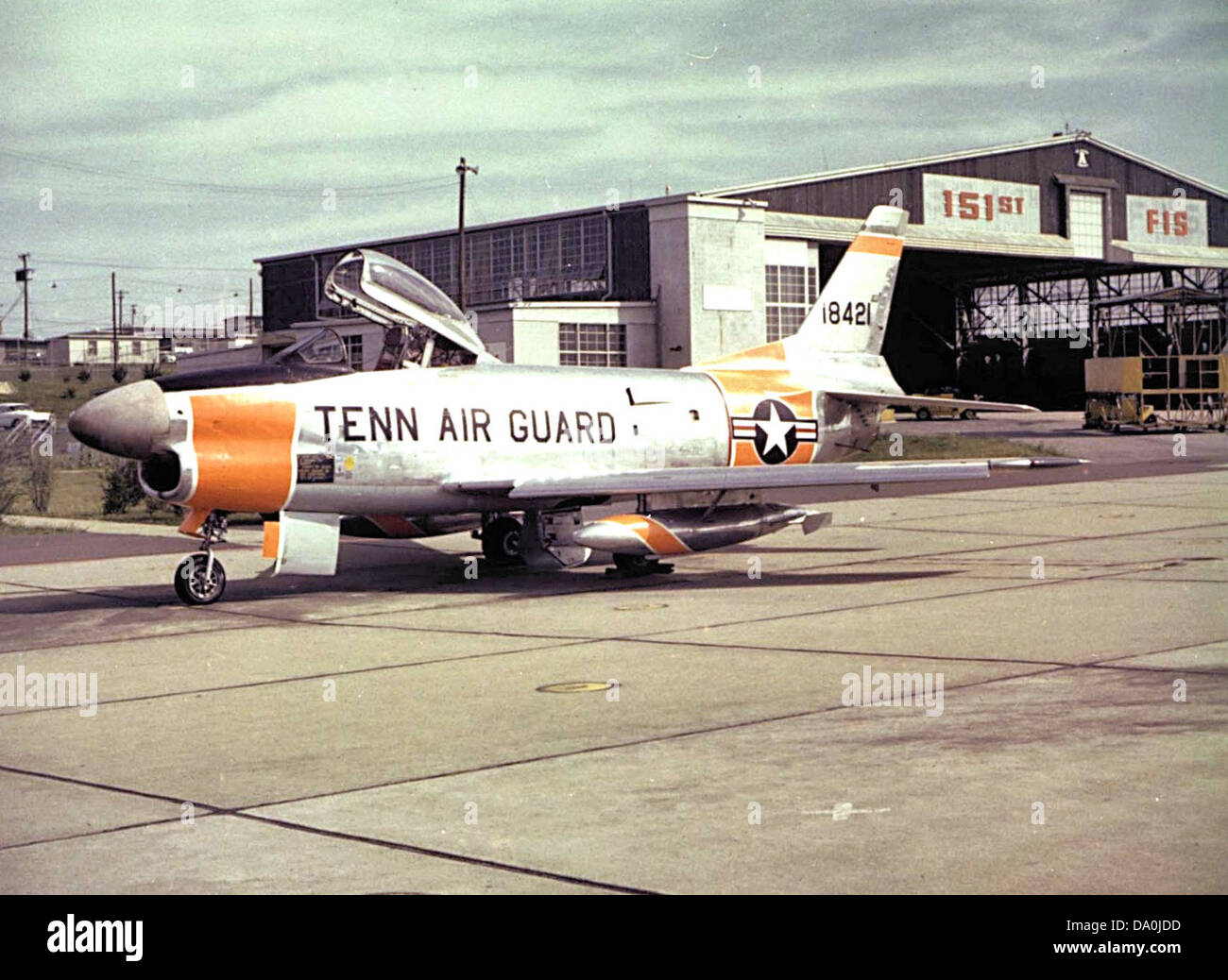 The F-86D Sabre was a fighter-interceptor aircraft used by the ...
