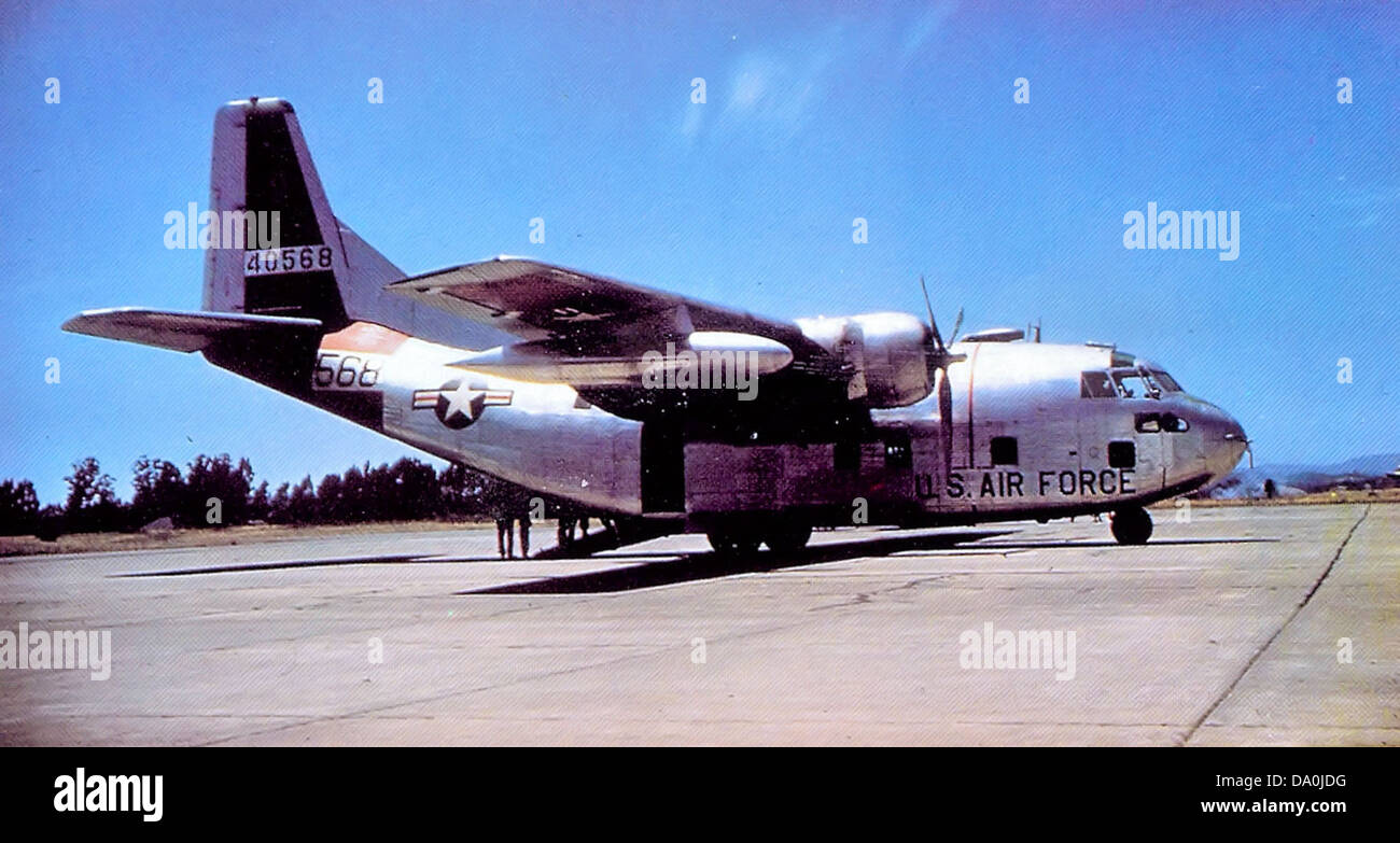 The Fairchild C-123B-4-FA Provider was a cargo aircraft used by the U.S ...