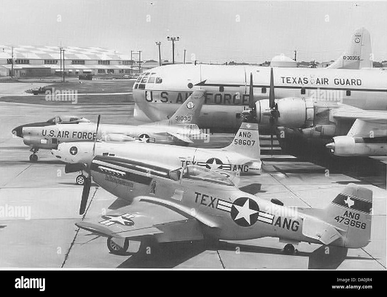Texas ANG 136th Wing Aircraft Stock Photo - Alamy