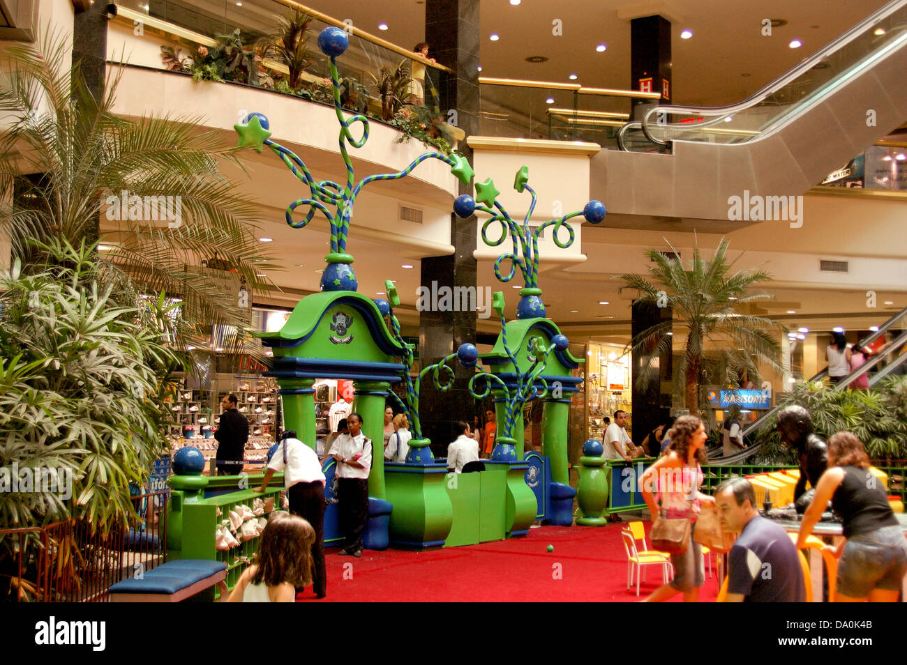 mall in santos,brazil mall,santos,brasil,brazil market Stock Photo - Alamy