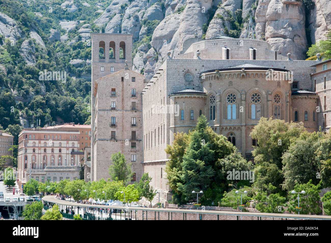 Montserrat monastery Barcelona Stock Photo - Alamy