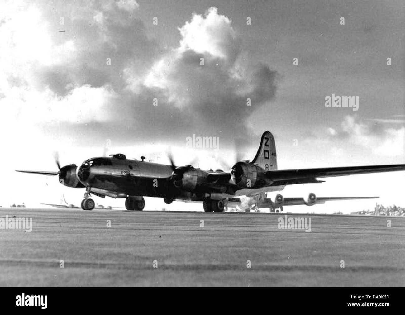 The 500th Bomb Group, operating B-29 Superfortress aircraft, was based ...